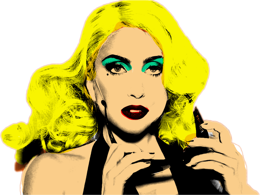 Ladygaga Sticker Lady Gaga Clipart Large Size Png Image Pikpng