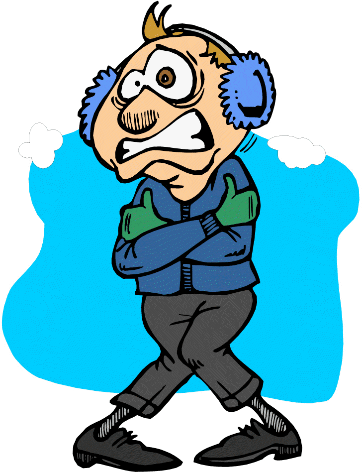 Download Cold Png - Cold Person Cartoon Clipart Png Download - PikPng
