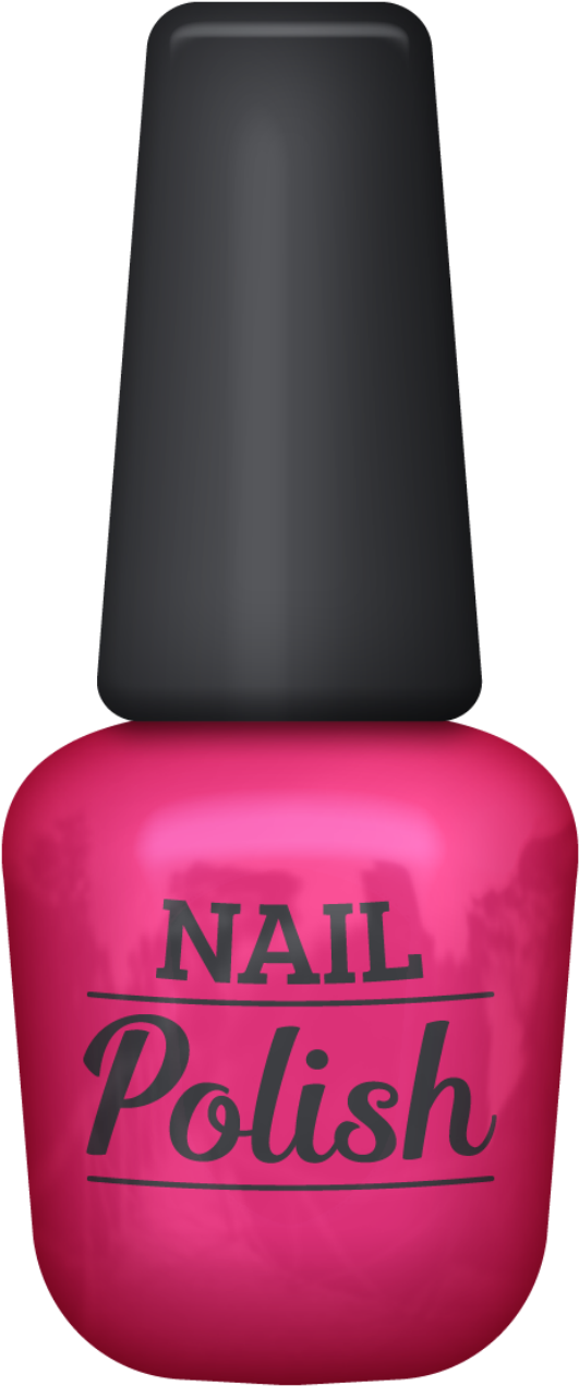 Nail Polish Transparent Image - Pink Opi Nail Polish Clipart - Large ...