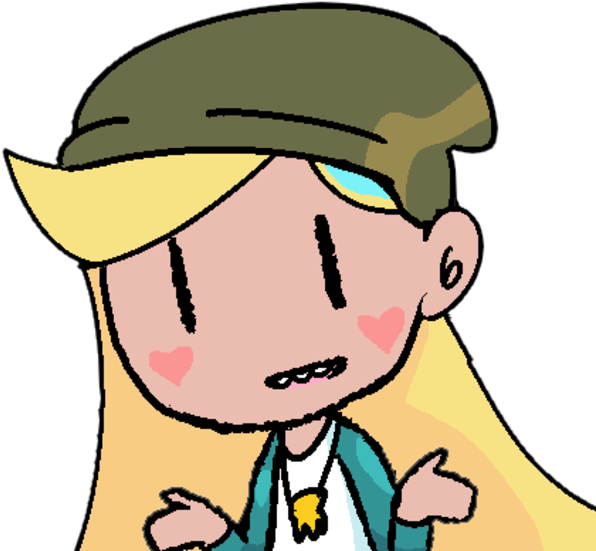 Cirno Shrug - Star Shrug - Shrugging Snake Meme Clipart - Large Size ...