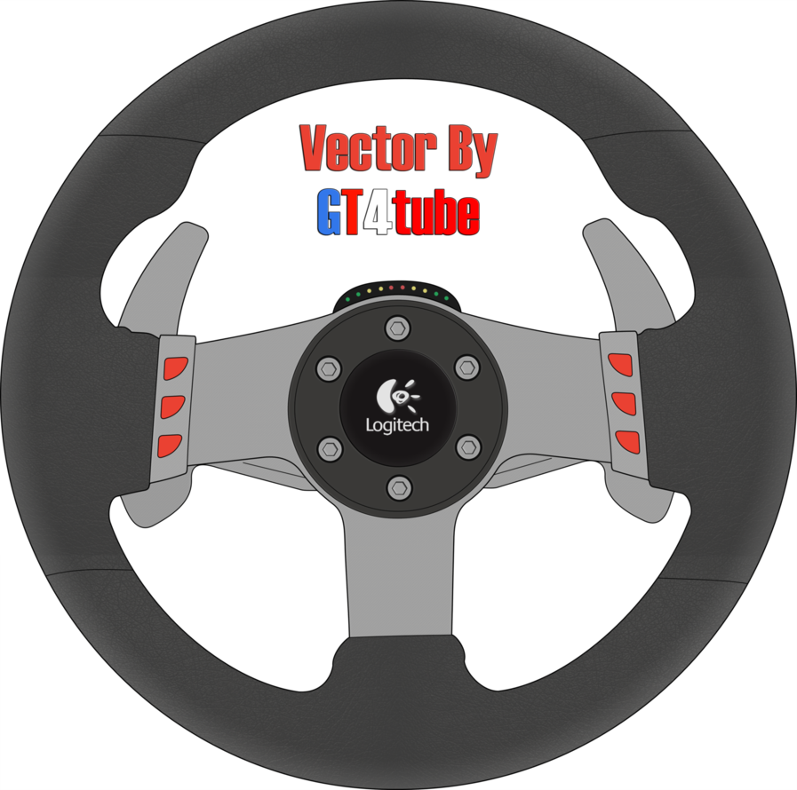 Logitech G27 Steering Wheel - G27 Png Clipart - Large Size Png Image ...