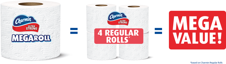 Charmin Ultra Strong Mega - Charmin Clipart - Large Size Png Image - PikPng