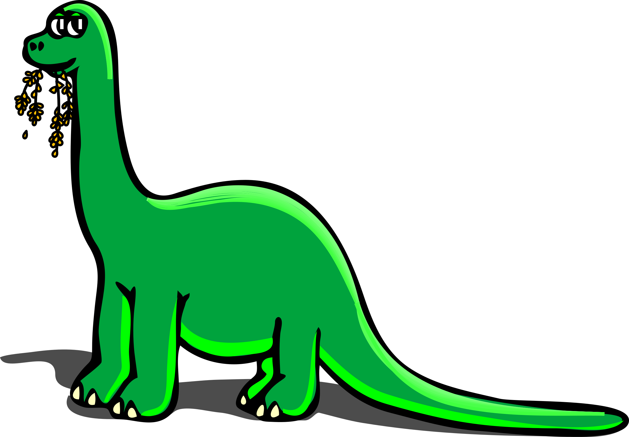 Dinosaurs Clipart Brontosaurus - Brachiosaurus Clipart - Png Download ...