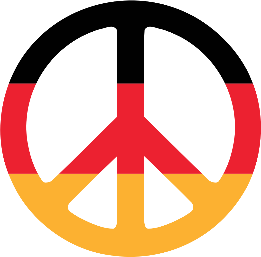 Germany Flag Pictures - German Flag Peace Sign Clipart - Large Size Png ...