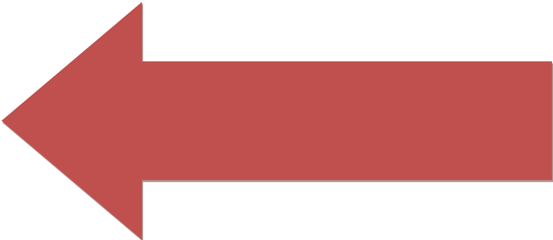 Red Left Arrow Clipart - Large Size Png Image - PikPng