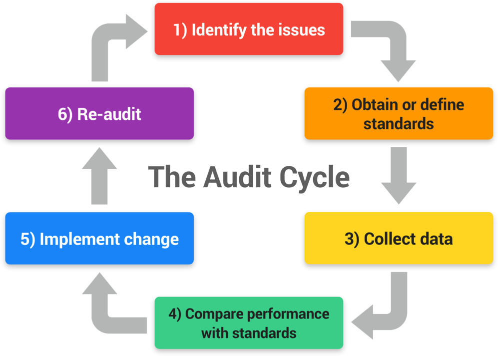 Download Ed Audit Cycle - Clinical Audit Clipart Png Download - PikPng