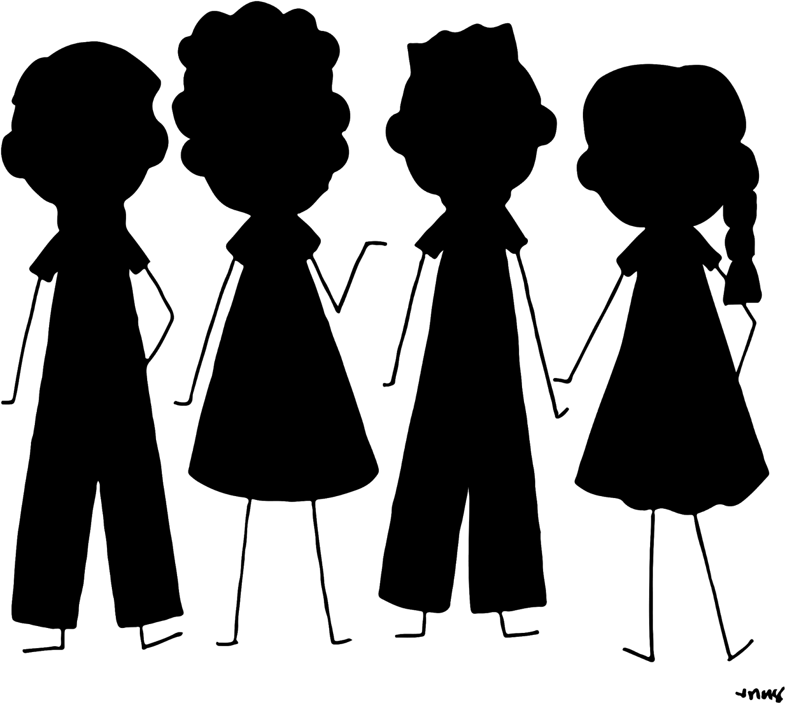 Human Cartoon Silhouette - Illustration Clipart - Large Size Png Image ...