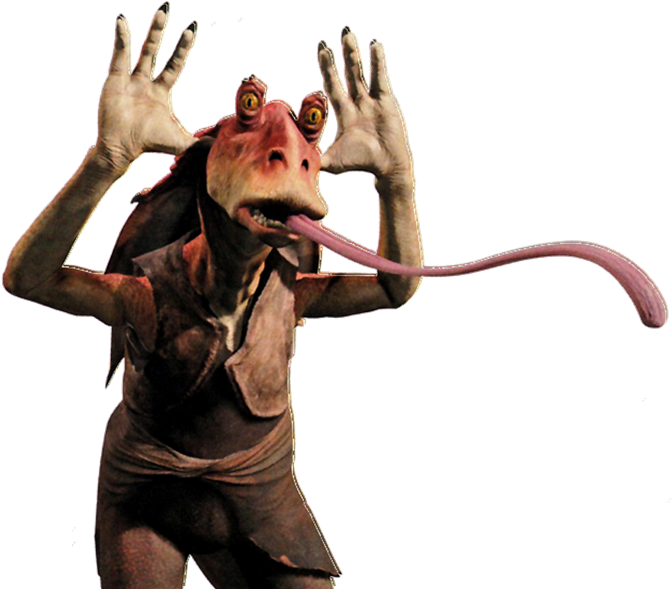 Jar Jar Binks Png Clipart - Large Size Png Image - PikPng