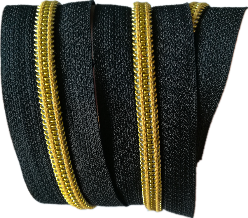 China Gold Tape Zipper, China Gold Tape Zipper Manufacturers - Bracelet ...