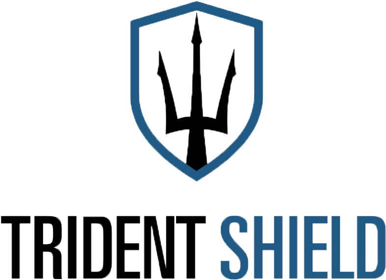 Trident Shield Clipart - Large Size Png Image - PikPng