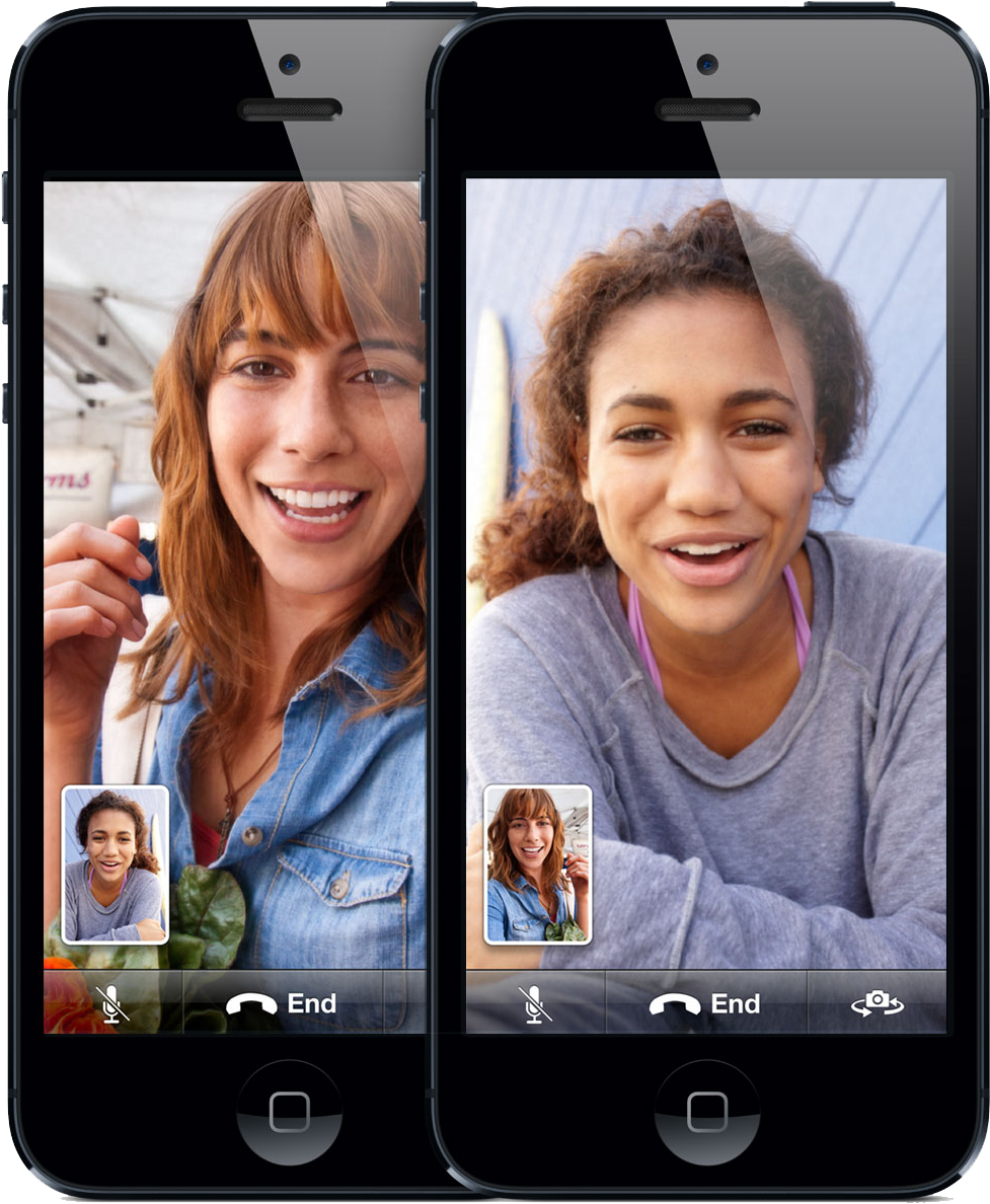 Video Call Iphone 5 Clipart - Large Size Png Image - PikPng