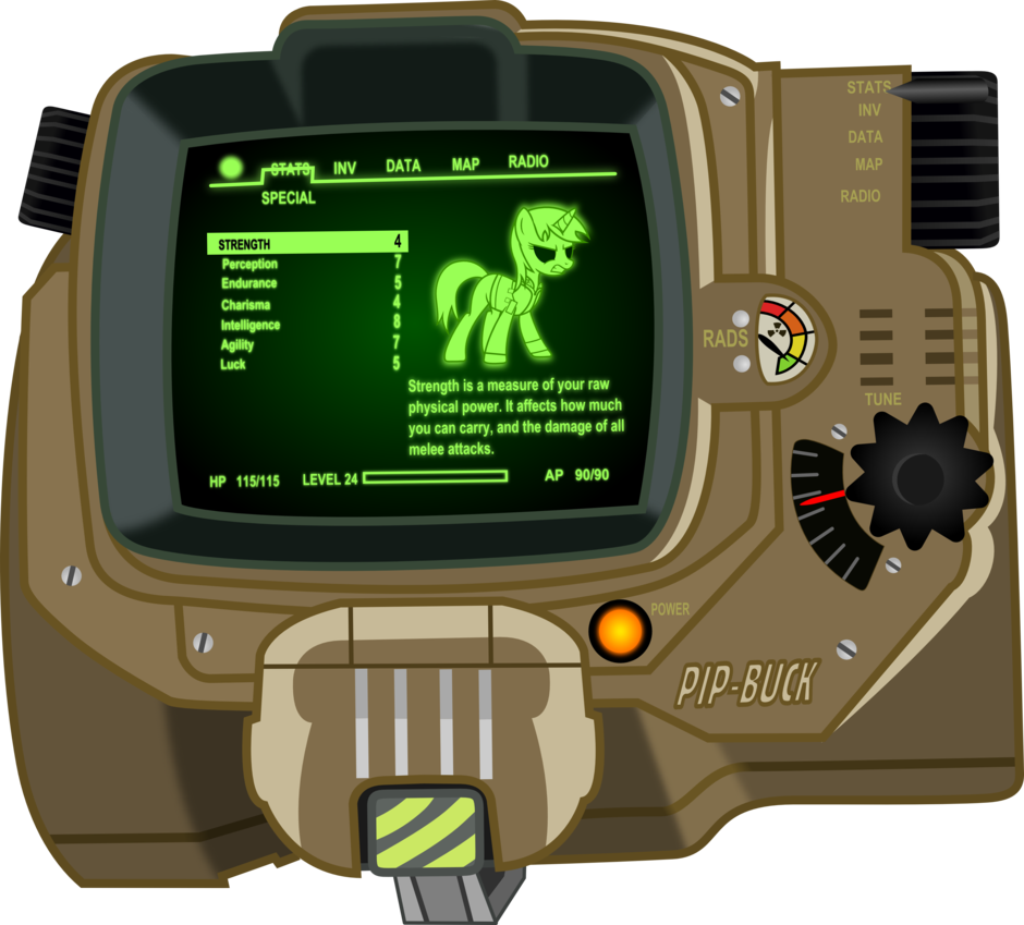 Download Fallout Equestria Pip Boy Clipart Png Download - PikPng