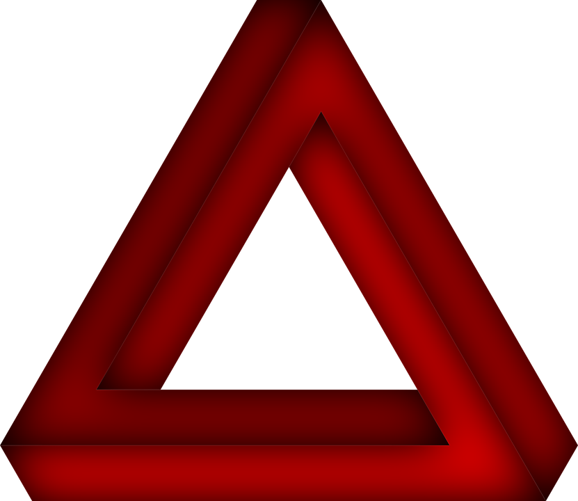 Download Penrose Triangle, The Impossible Triangle - Impossible ...