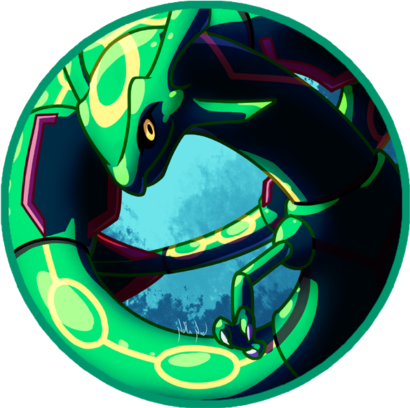 Rayquaza - Illustration Clipart - Large Size Png Image - PikPng