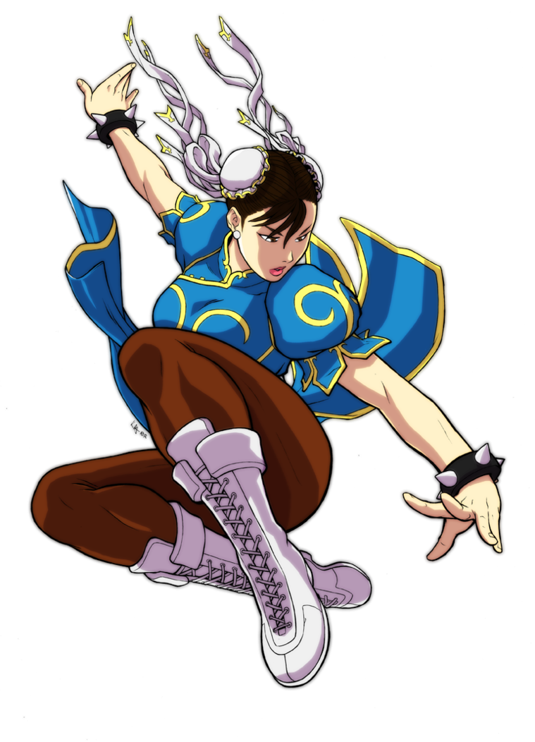 Chun Li - Chun Li Street Fighter Png Clipart - Large Size Png Image ...