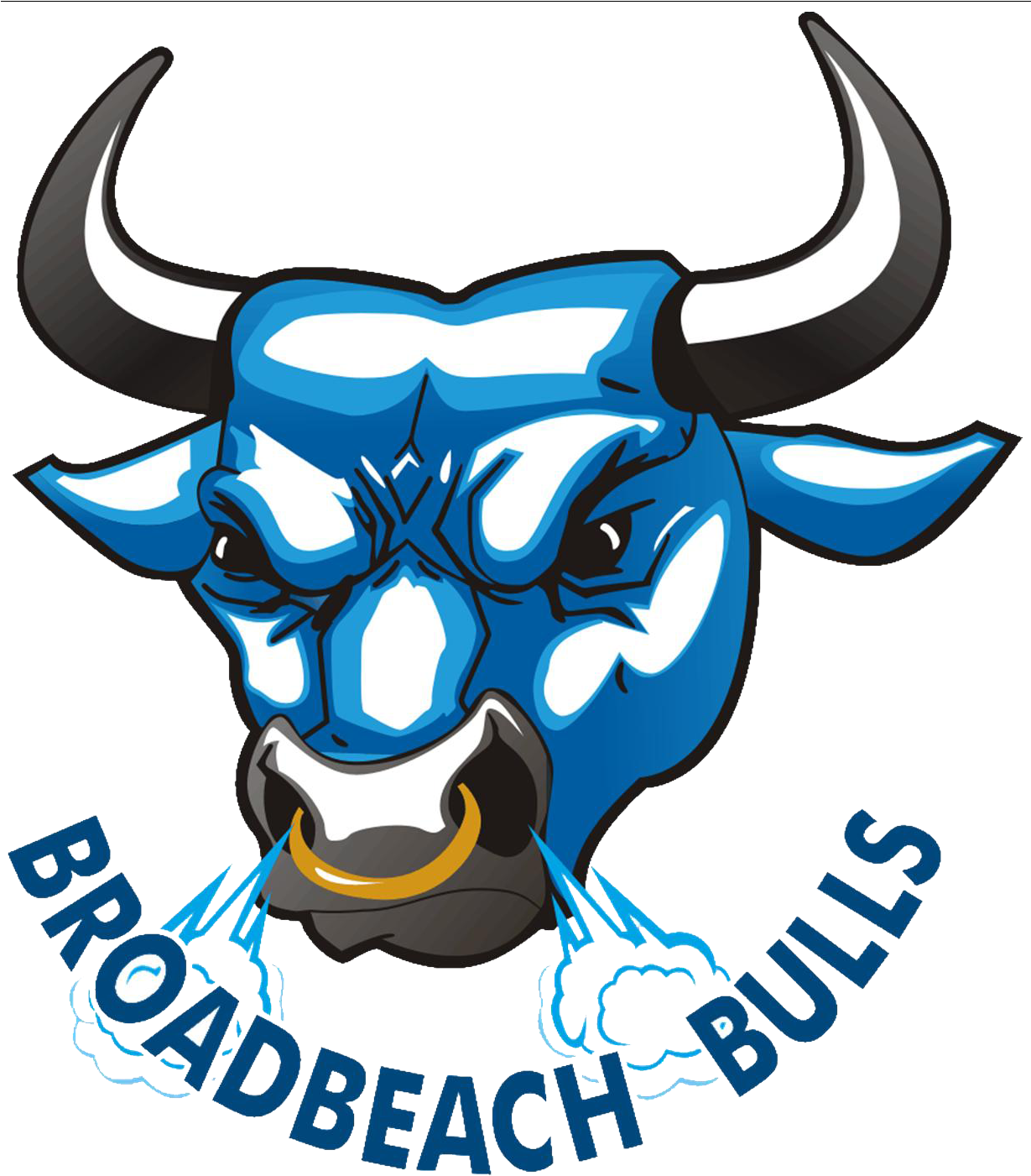 Bowlers Interstate And Overseas - Blue Bulls Clipart - Large Size Png ...