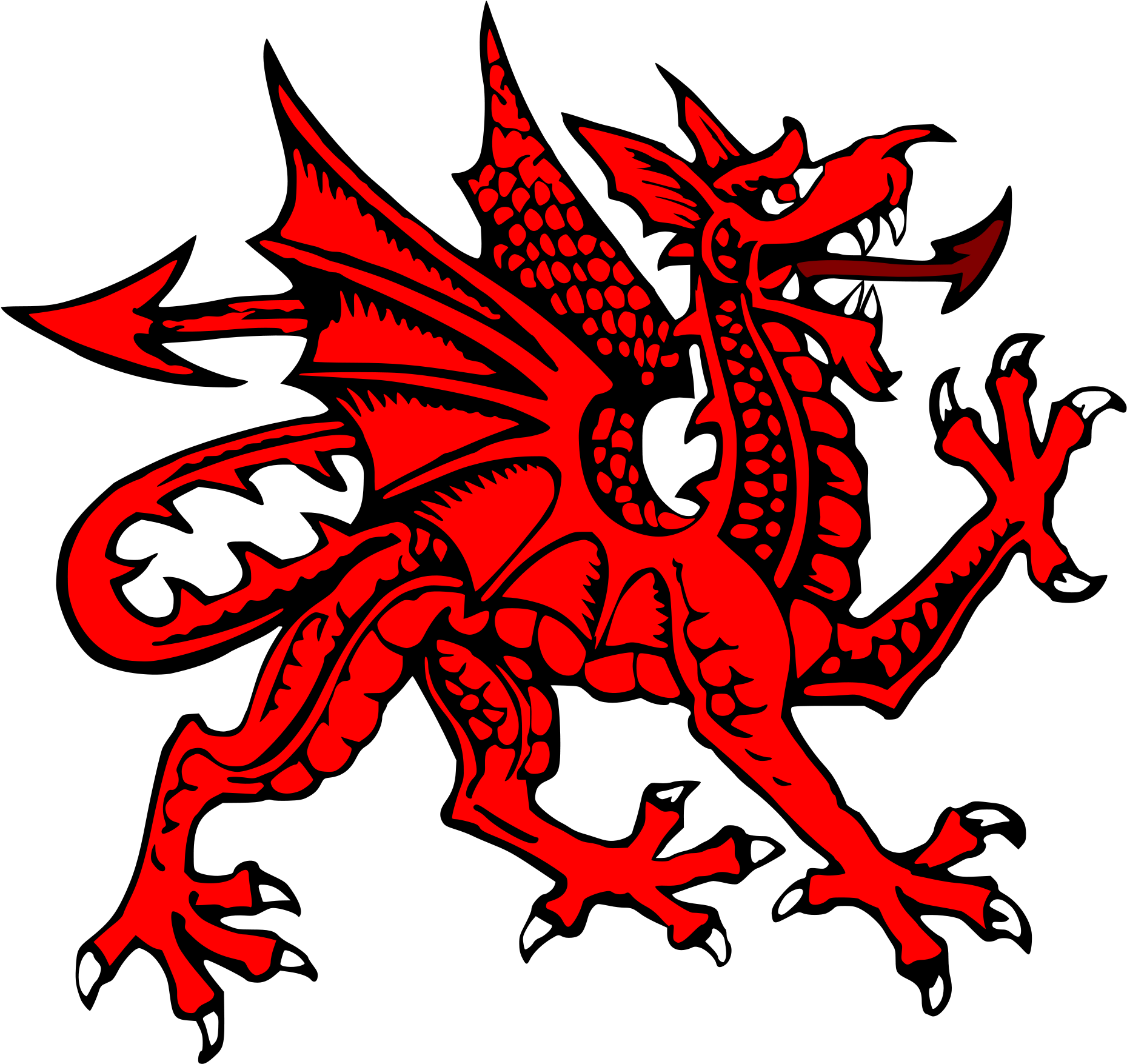 Open - Dragon De Gales Png Clipart - Large Size Png Image - PikPng
