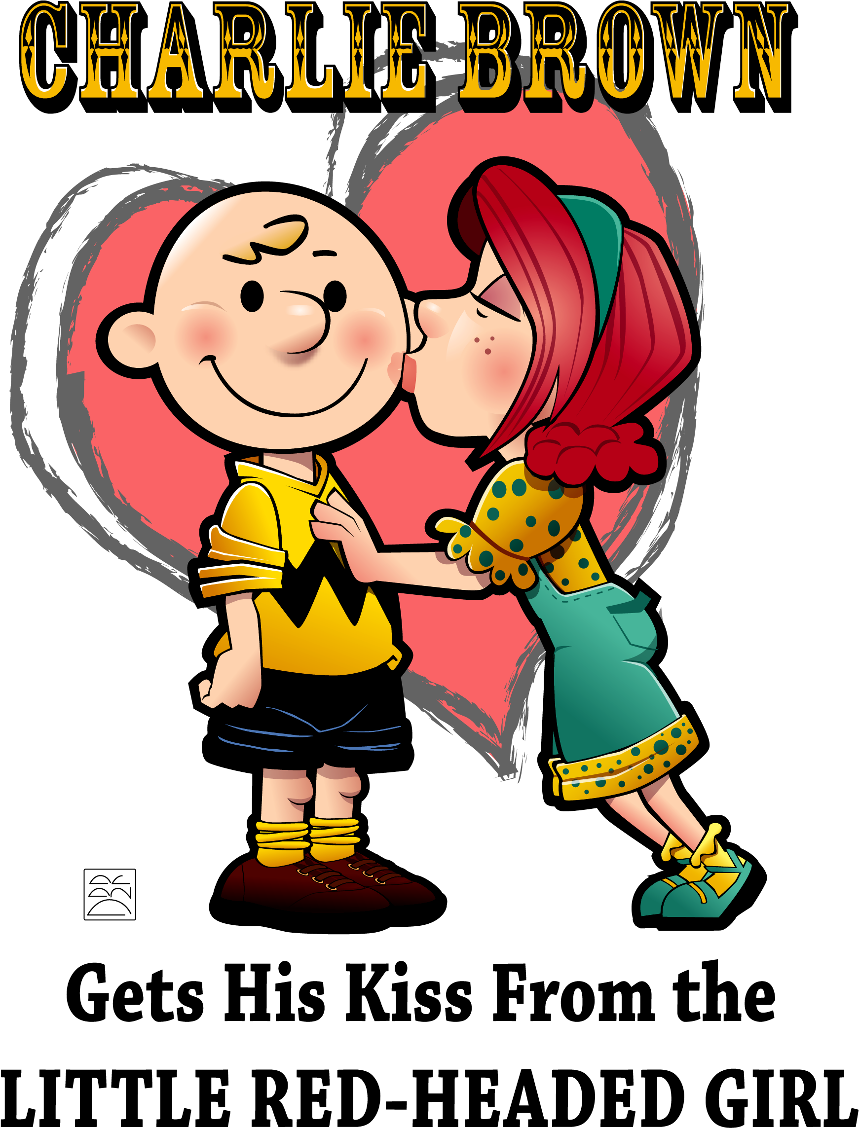 Someone Had To Step Up And Help Charlie Brown And Little Red Haired