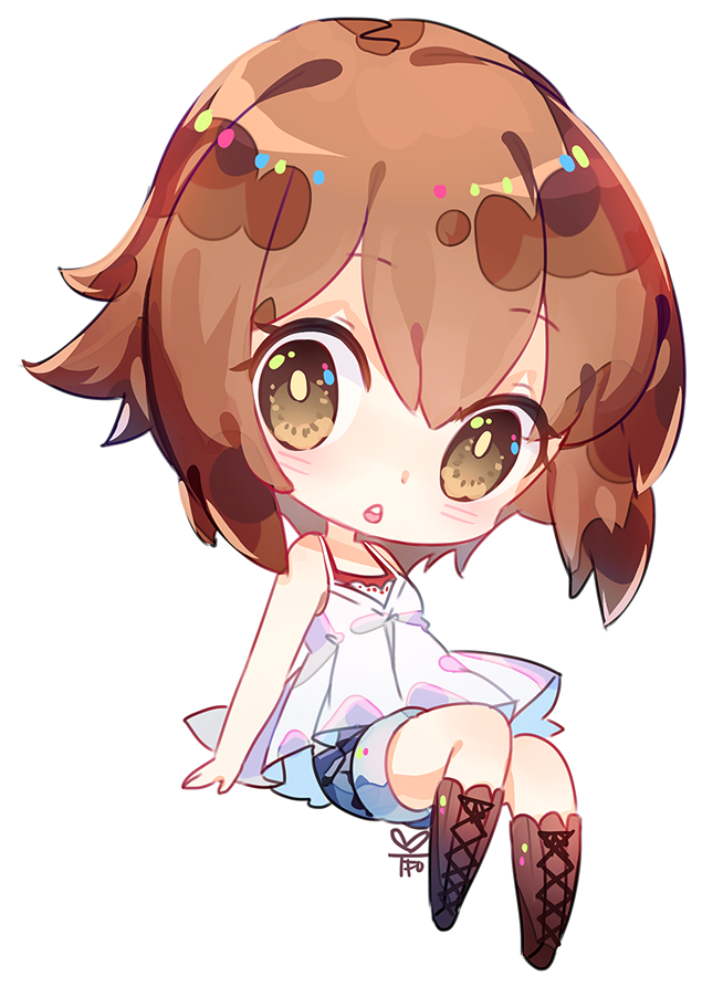 Fan Artchisa Chibi - Grand Blue Iori Chibi Clipart - Large Size Png ...