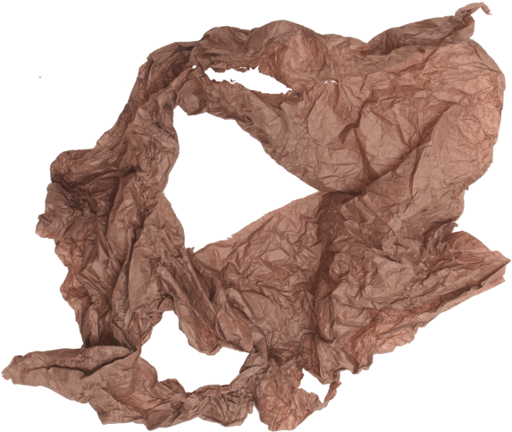 Crumpled Paper - Scarf Clipart - Large Size Png Image - PikPng