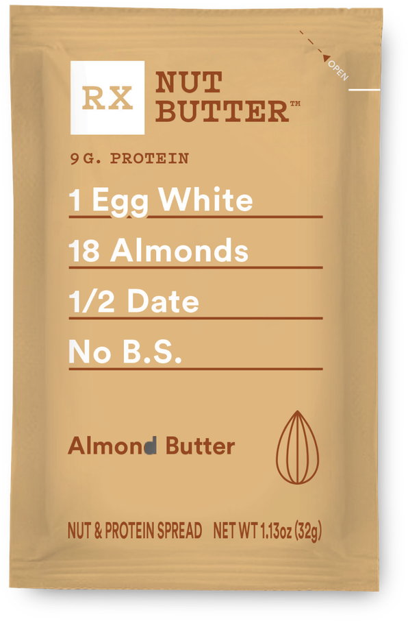 Rx Nut Butter Almond Butter Clipart - Large Size Png Image - PikPng