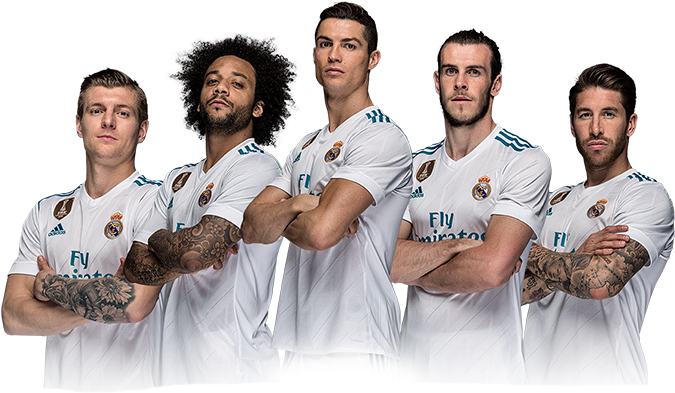Real Madrid Team Png Clipart - Large Size Png Image - PikPng
