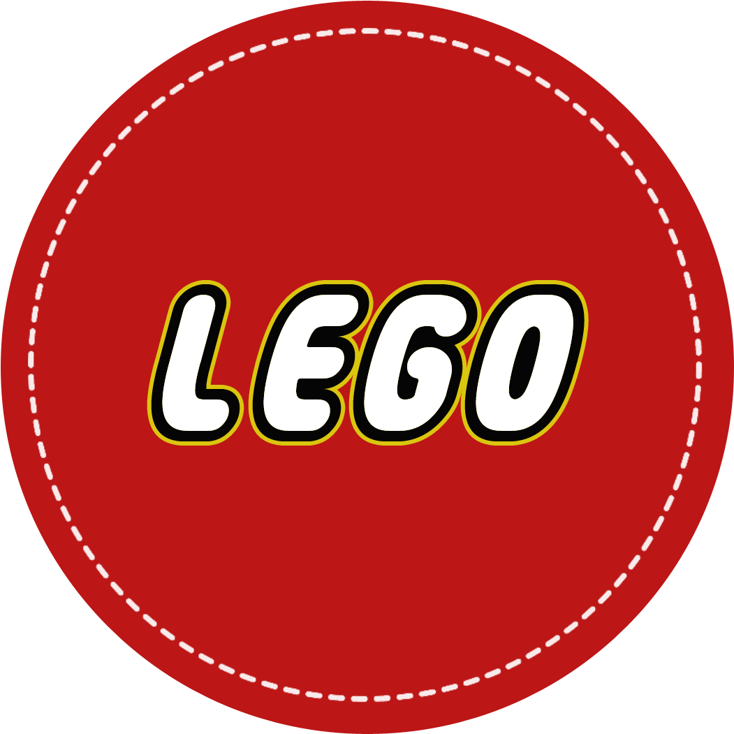 Printable Lego Sign For Party - Circle Clipart - Large Size Png Image ...