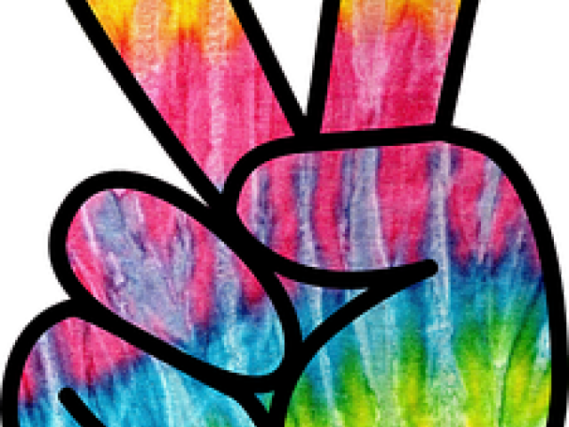 Finger Peace Sign Cut Out Clipart - Large Size Png Image - PikPng