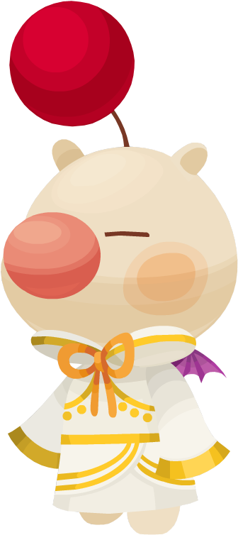 Moogle - Kingdom Hearts Union X Moogle Clipart - Large Size Png Image ...