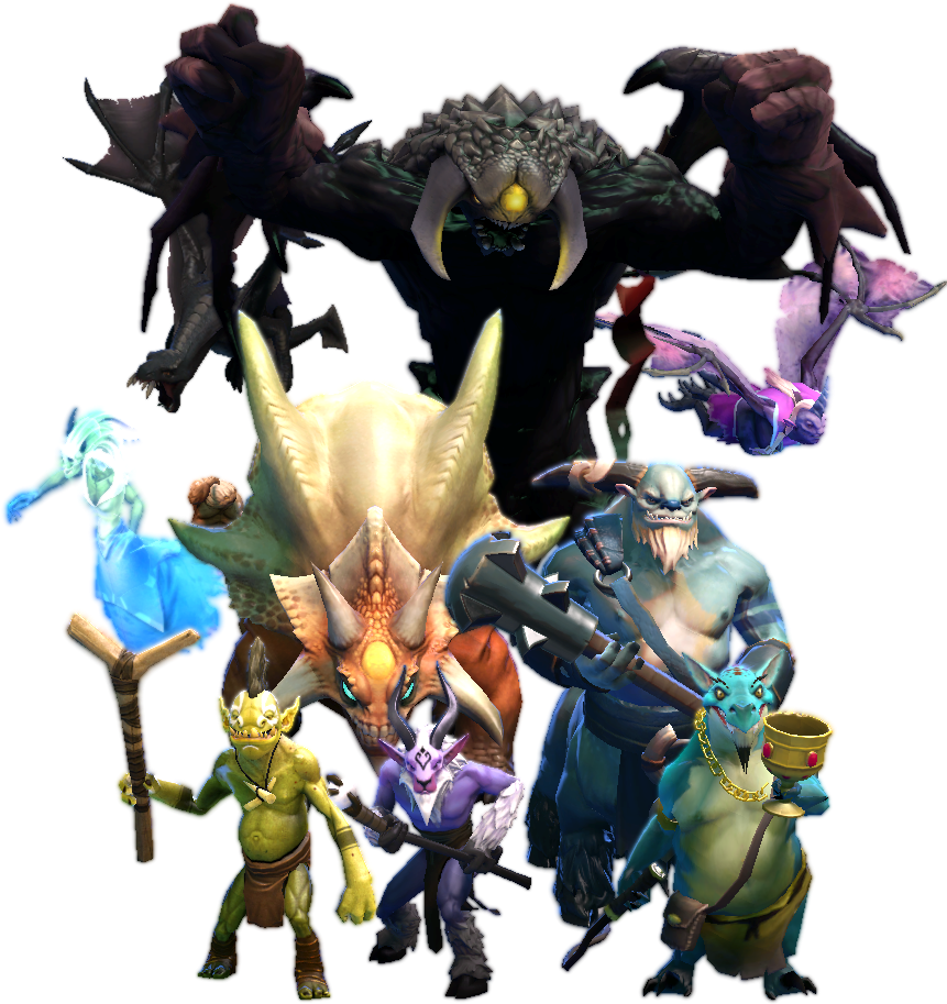 Dota 2 Creeps Clipart - Large Size Png Image - PikPng