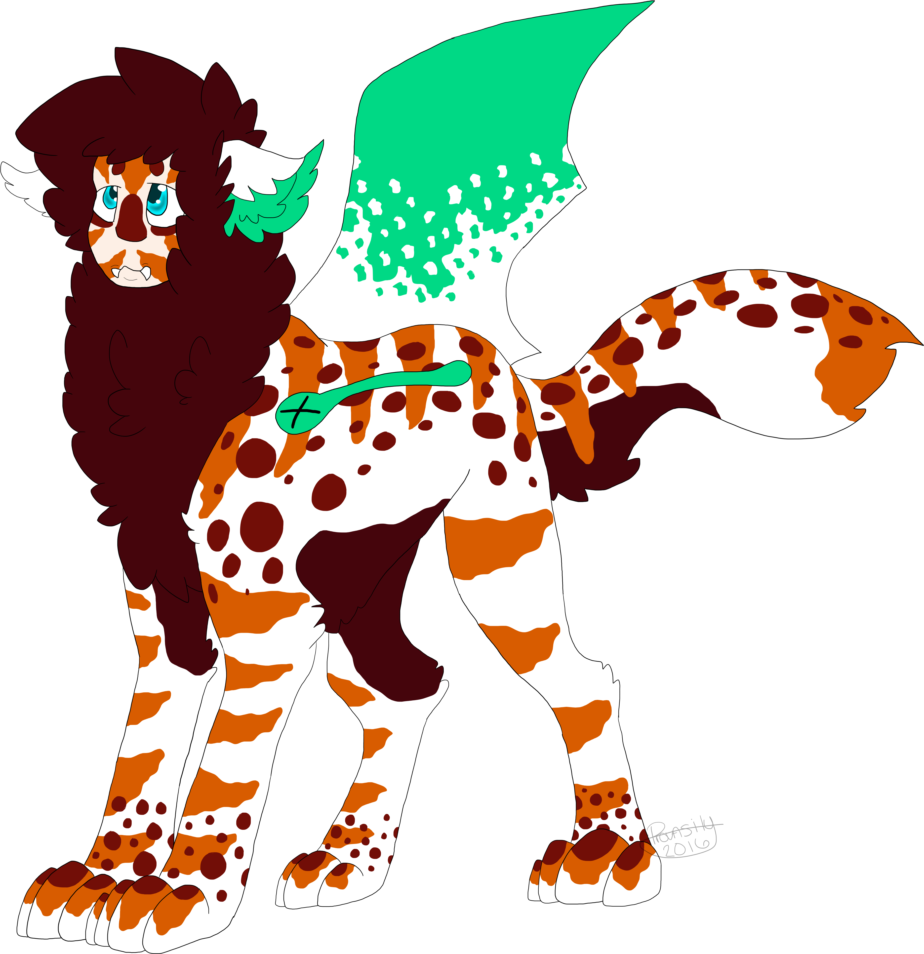 Rare Dragon Winged Sphinx , Png Download Clipart - Large Size Png Image ...