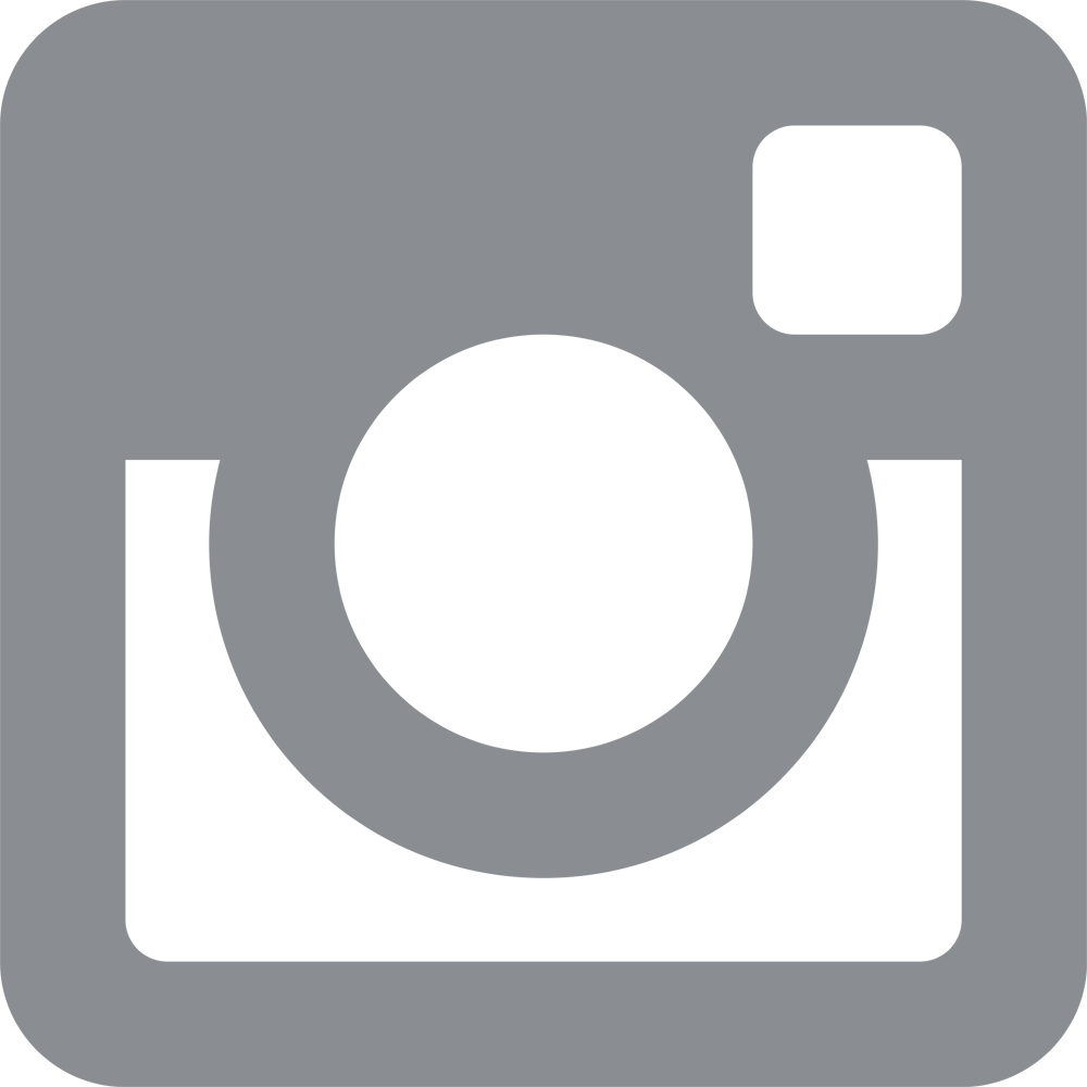 Dark Gray Instagram Icon Clipart - Large Size Png Image - PikPng