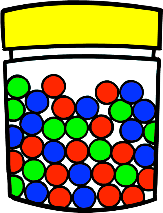 Marbles Clipart Red Marble - Jar Of Marbles Clipart - Png Download ...