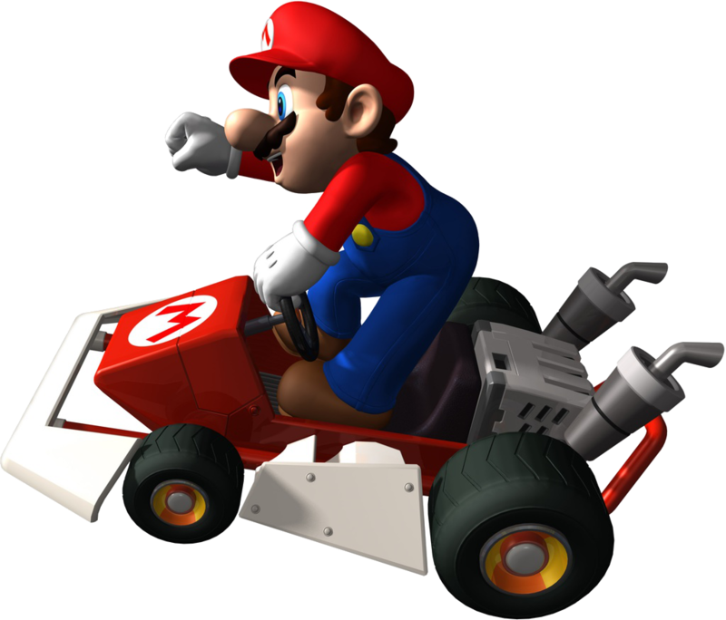 Mario Kart Transparent - Mario Kart Ds Png Clipart - Large Size Png ...