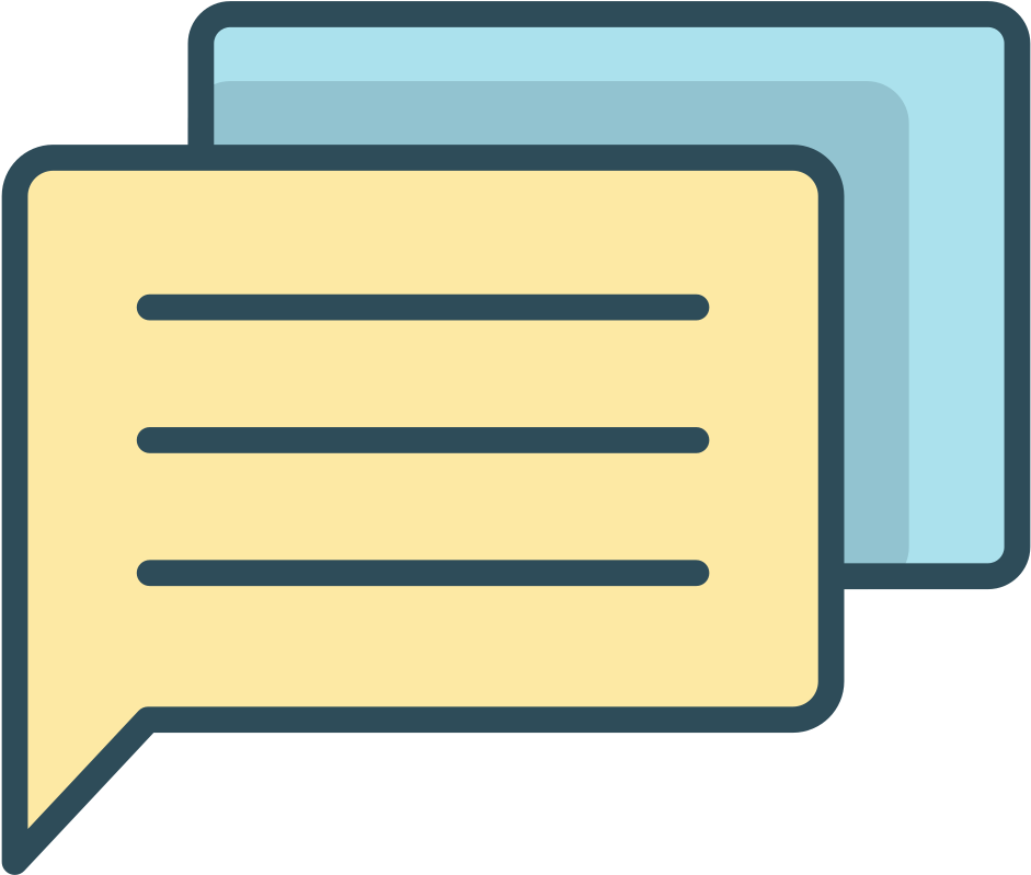 Chat Icon - Graphics Clipart - Large Size Png Image - PikPng