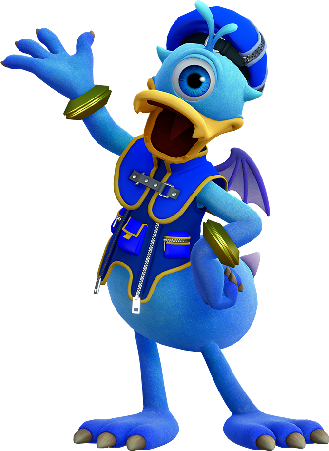 12 Feb - Kingdom Hearts Monsters Inc Donald Clipart - Large Size Png ...