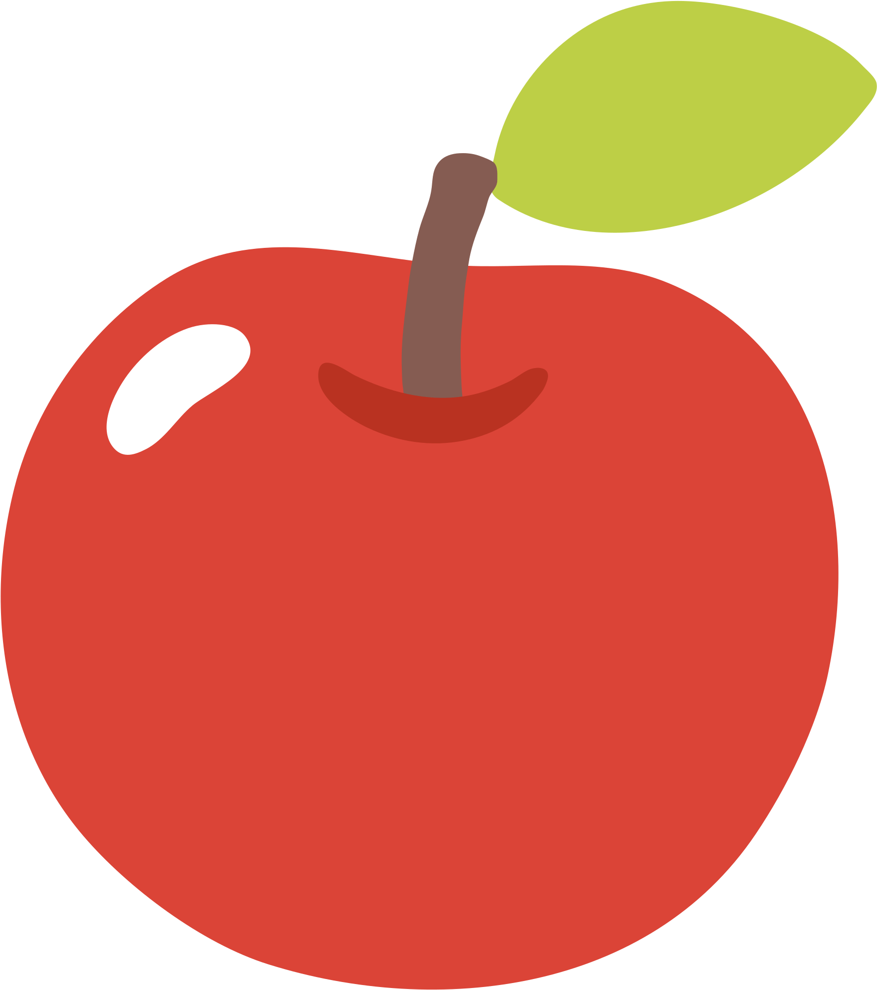 Transparent Apple Emoji - 🍎 Emoji Clipart - Large Size Png Image - PikPng