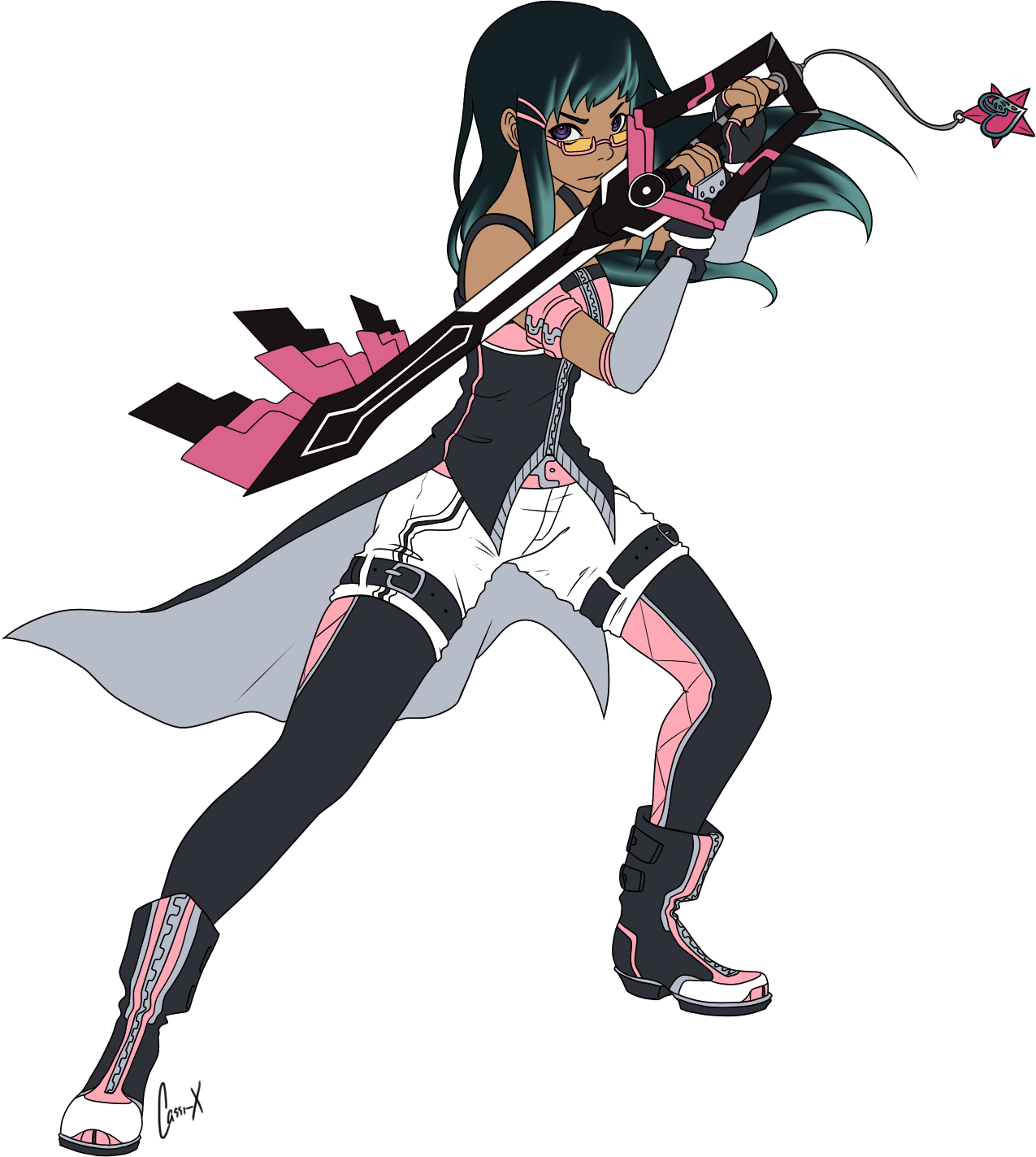 Pic Related - Persona Keyblade Clipart - Large Size Png Image - PikPng