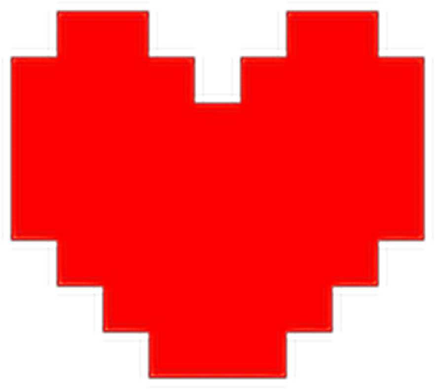 Undertale Sticker - Undertale Determination Soul Png Clipart - Large ...