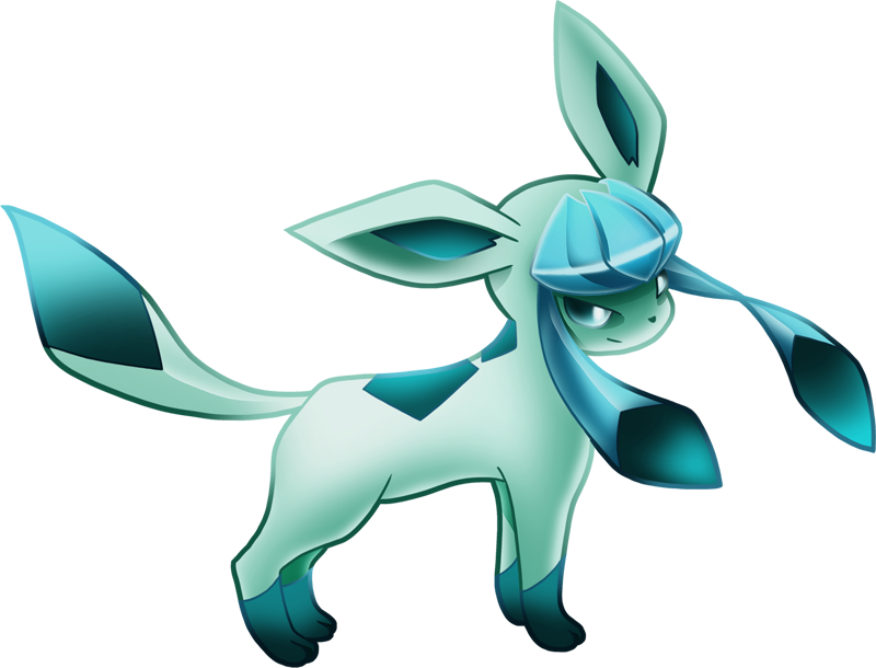 Pokemon Glaceon Shiny Clipart Large Size Png Image Pikpng