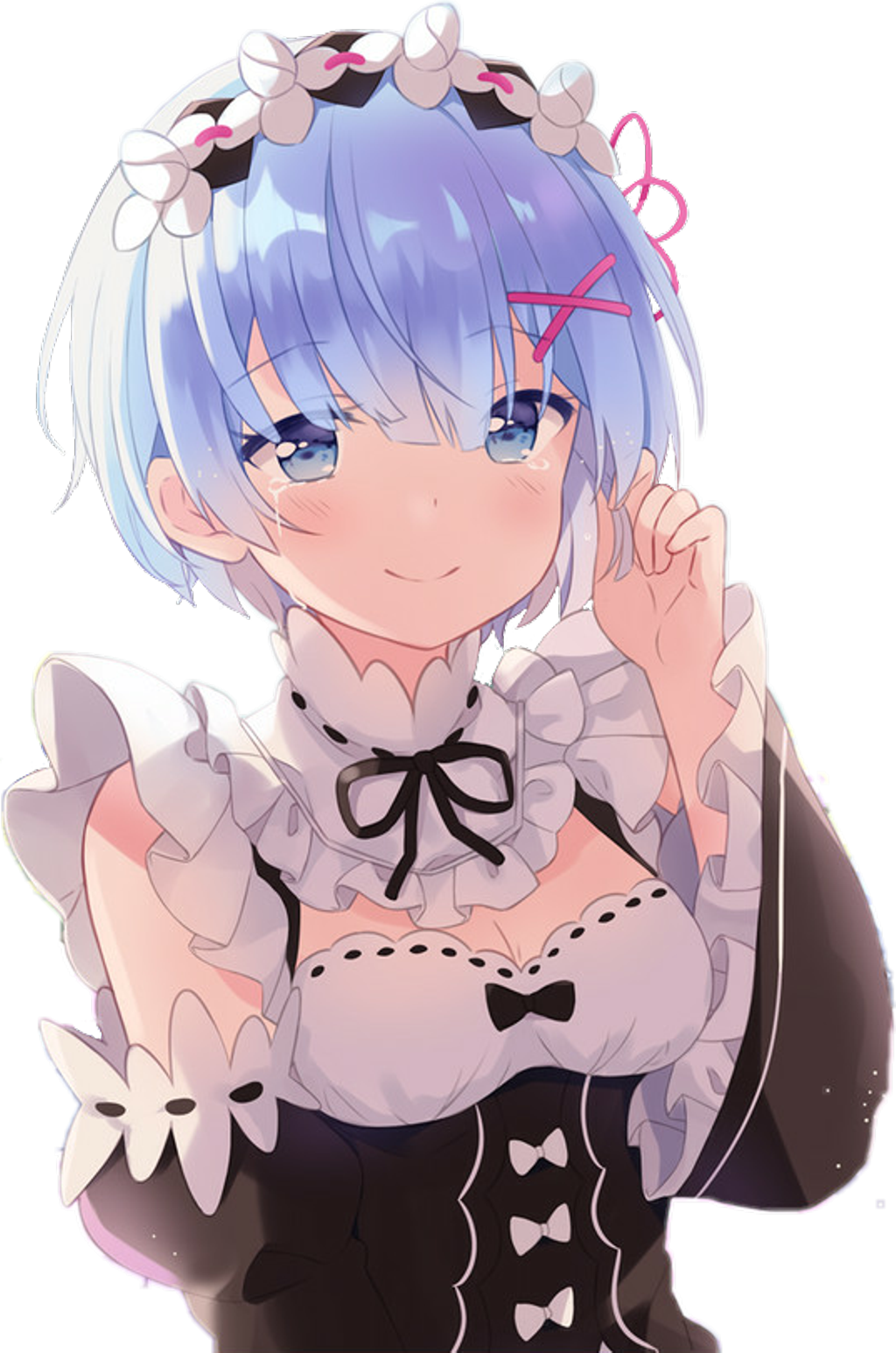 Rem Sticker - Rem Crying Clipart - Large Size Png Image - PikPng