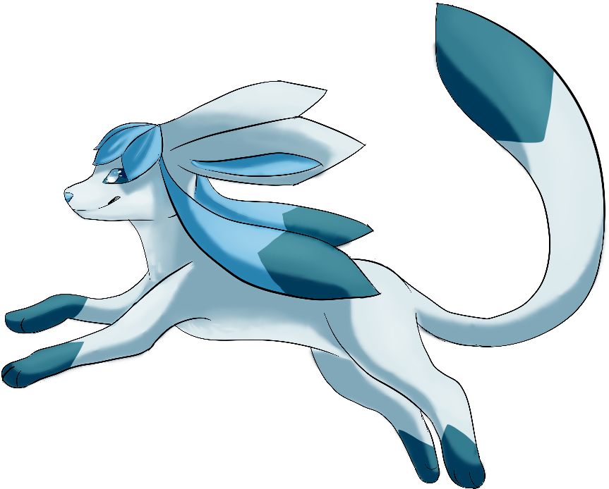 Glaceon - Transparent Glaceon Clipart - Large Size Png Image - PikPng