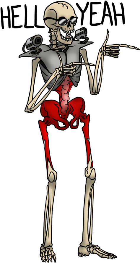 1590112 - >> - Doom 2 Revenant Drawings Clipart - Large Size Png Image ...