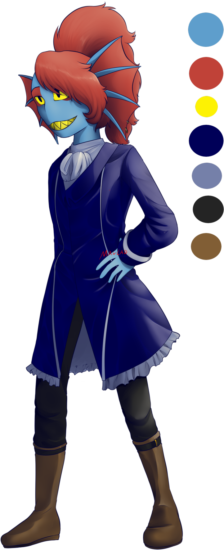 Download “ Undercurrent Undyne Basics - Cartoon Clipart Png Download ...