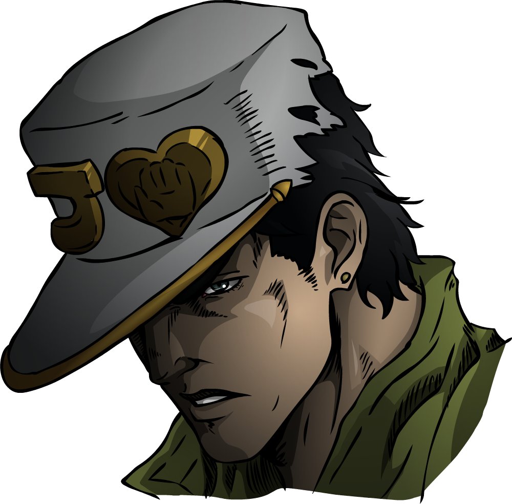 Png - Jotaro Hat Part 4 Clipart - Large Size Png Image - PikPng