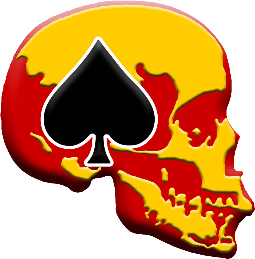 Skull 1200 W - Combat Veterans Motorcycle Association Logo Clipart ...