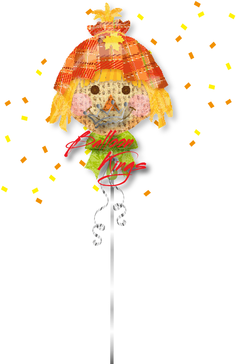 Happy Scarecrow - Illustration Clipart - Large Size Png Image - PikPng
