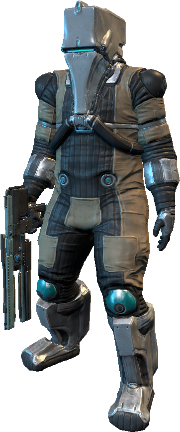 Crewmande - Corpus Warframe Clipart - Large Size Png Image - PikPng