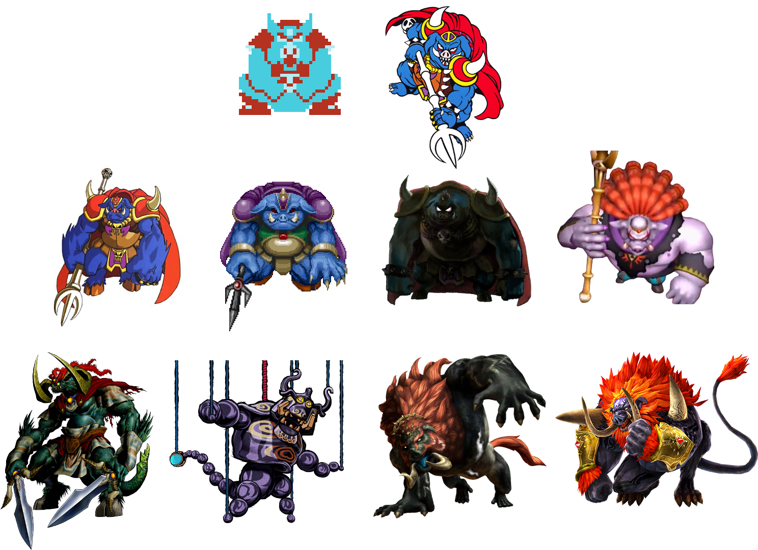 Download The Legend Of Zelda - Dark Beast Ganon Png Clipart Png ...
