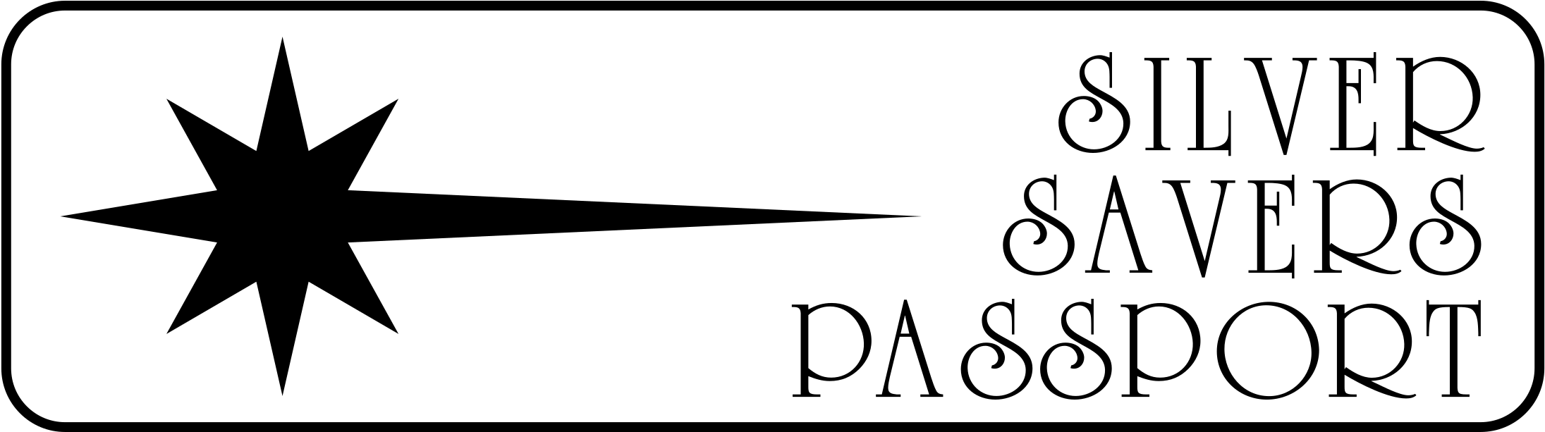 Silver Savers Passport Logo Png Transparent - Illustration Clipart ...